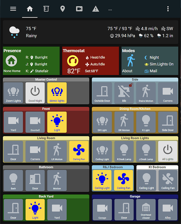 Fun With Custom Button Card Lovelace Frontend Home Assistant