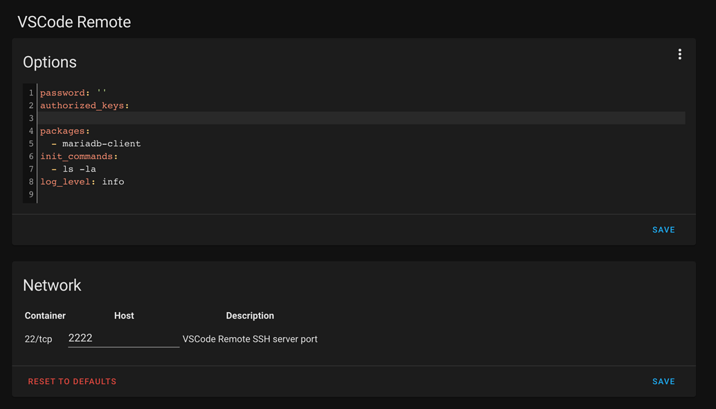 How To Connect Local VSCode Instance To VS Code HA Add On Via Ssh