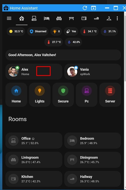 Custom Sensor Icon In Mushroom Entity Dashboard ESPHome Home