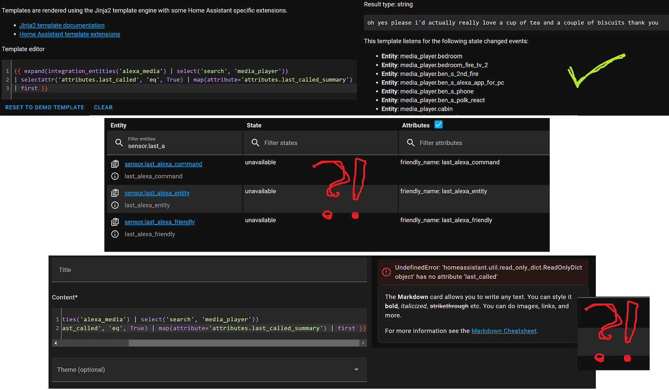 Template Sensor Not Working But Value Template Does Work In Dev Tools