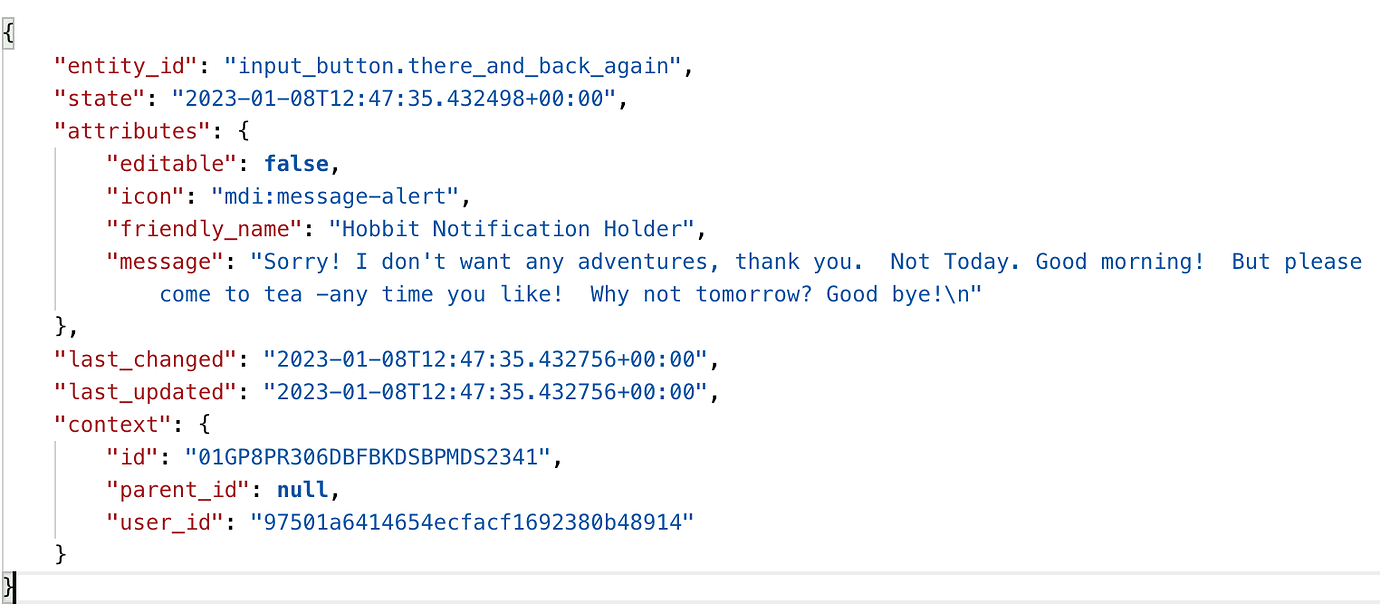 REST API Message With More Than 255 Characters Configuration Home