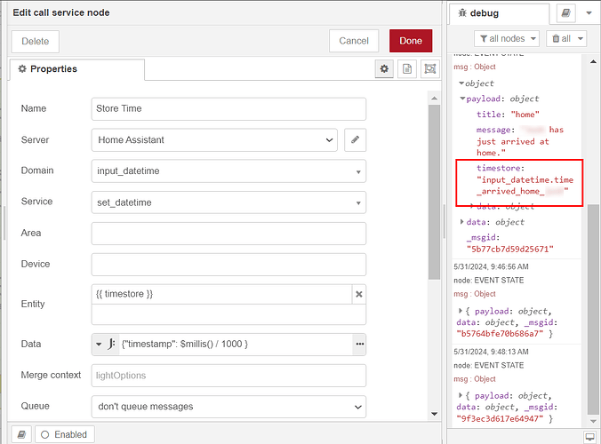 Conditionally Add Message To Payload In Msg Topic Node RED Home