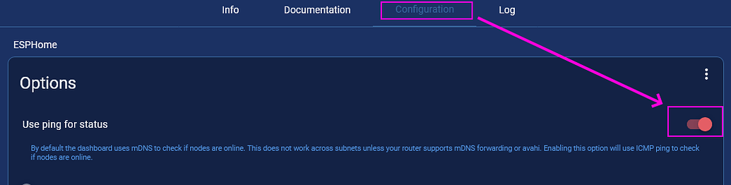 ESPHome Device Visible In HA But Not ESPHome Dashboard Configuration