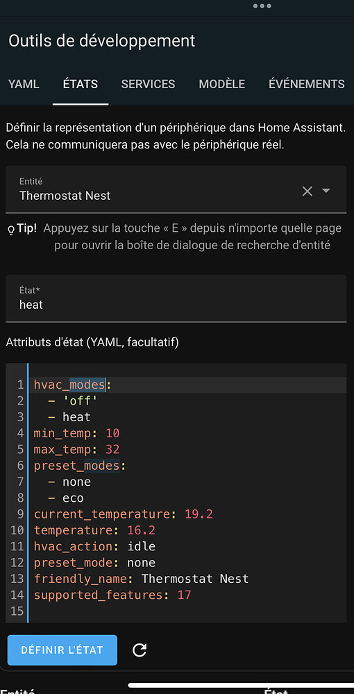 Google Nest Integration Stopped Detecting Eco Preset Triggered By