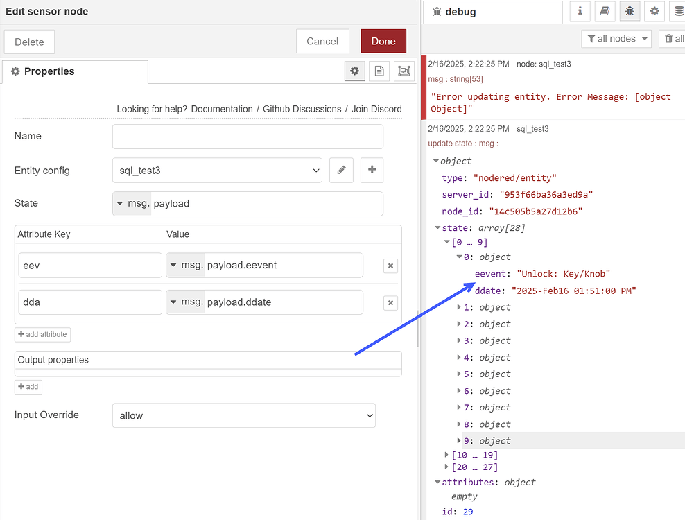 SQL Query Results Display On Dashboard Configuration Home