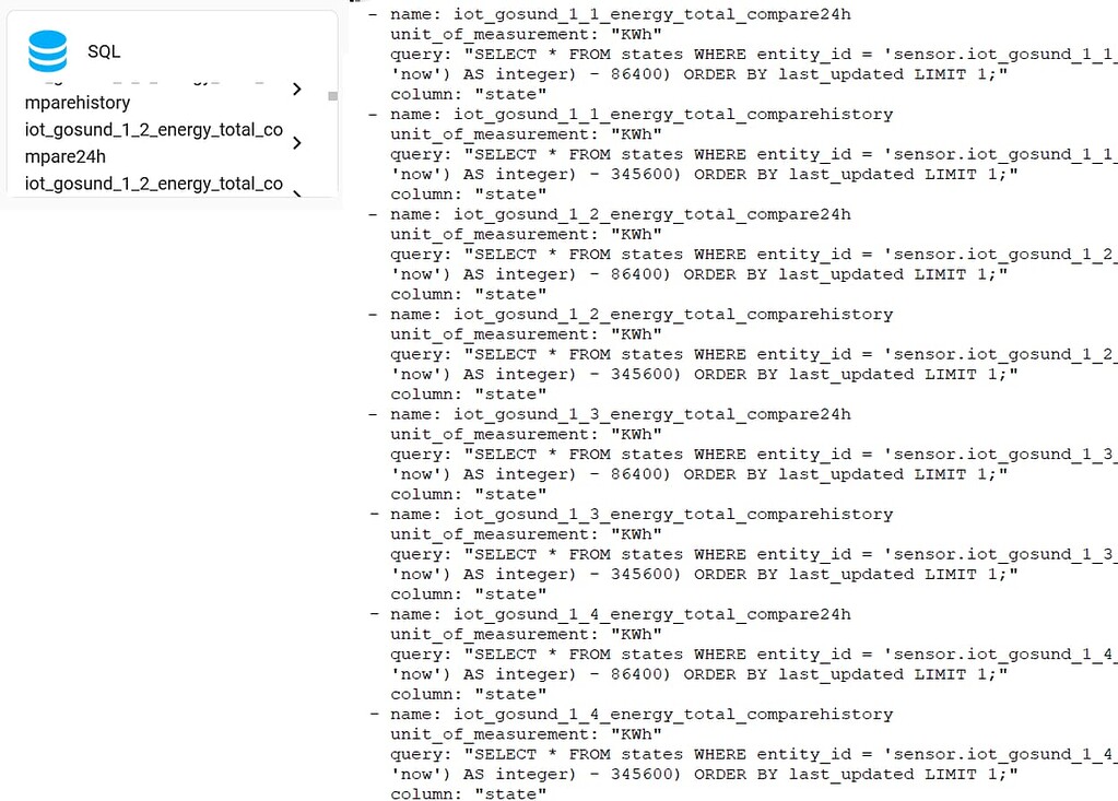 Log Details WARNING Configuration Of The SQL Sensor Platform In