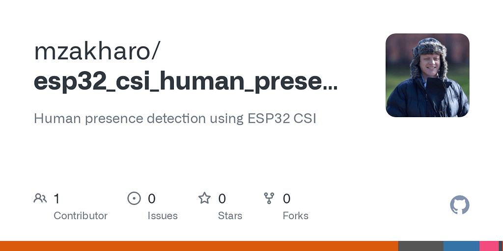Human Presence Using WiFi Sensing CSI On ESP32 Share Your Projects