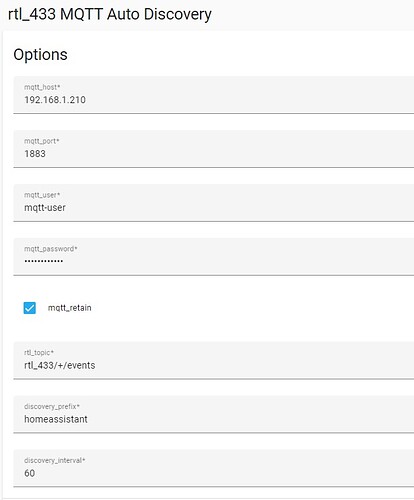 Home Assistant Add On Rtl 433 With MQTT Auto Discovery Home