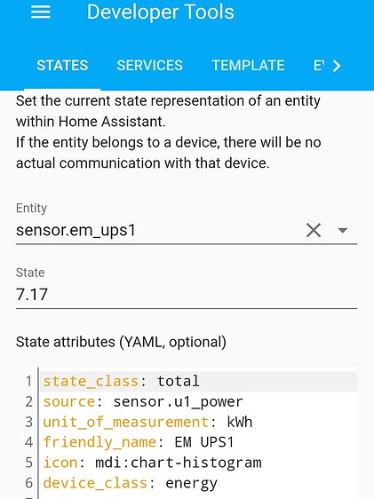 Energy Electricity Grid Consumption From An MQTT Power Entity Home