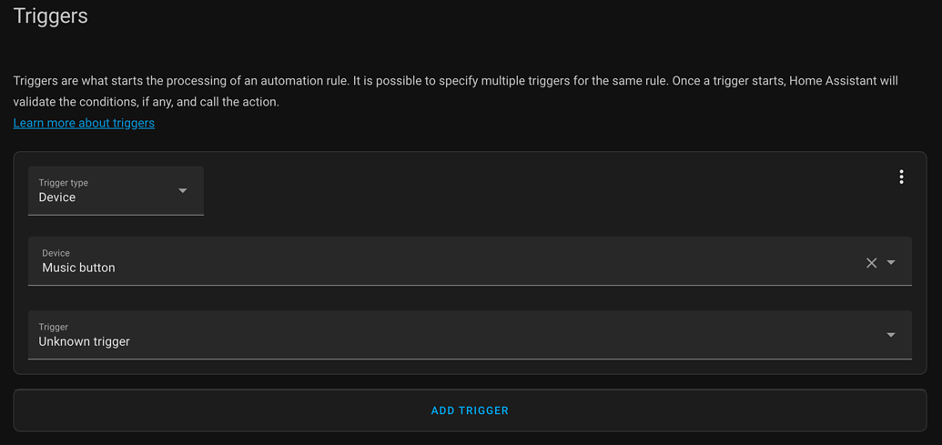 Zigbee2mqtt Button Device Trigger Resets To Unknown In UI After Restart