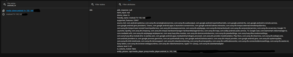 Android TV Integration Does Not Provide The Current Source Sony TV