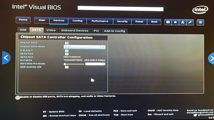Generic X86 64 Installation On A Intel Nuc6i Installation Home