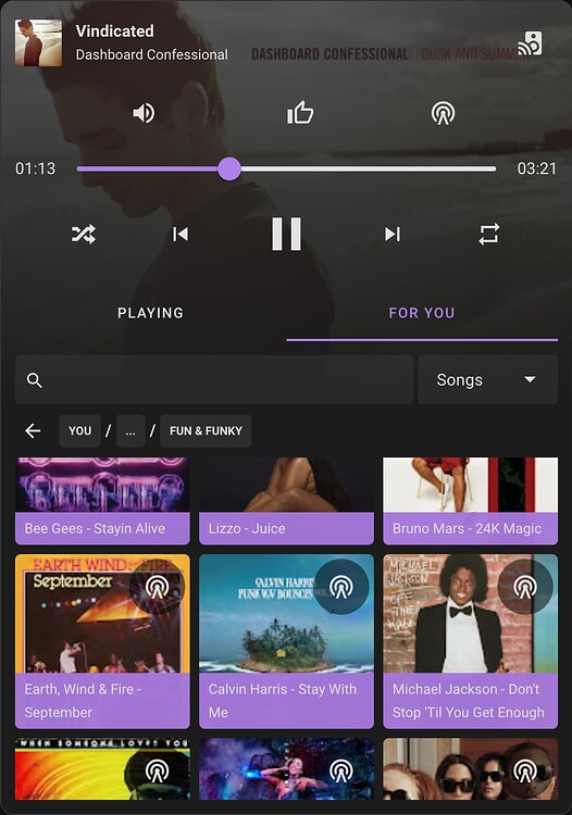 YouTube Music Card Share Your Projects Home Assistant Community