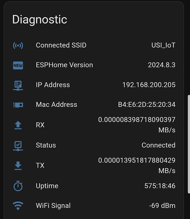 Show Esphome Node Status In HA Configuration Home Assistant Community