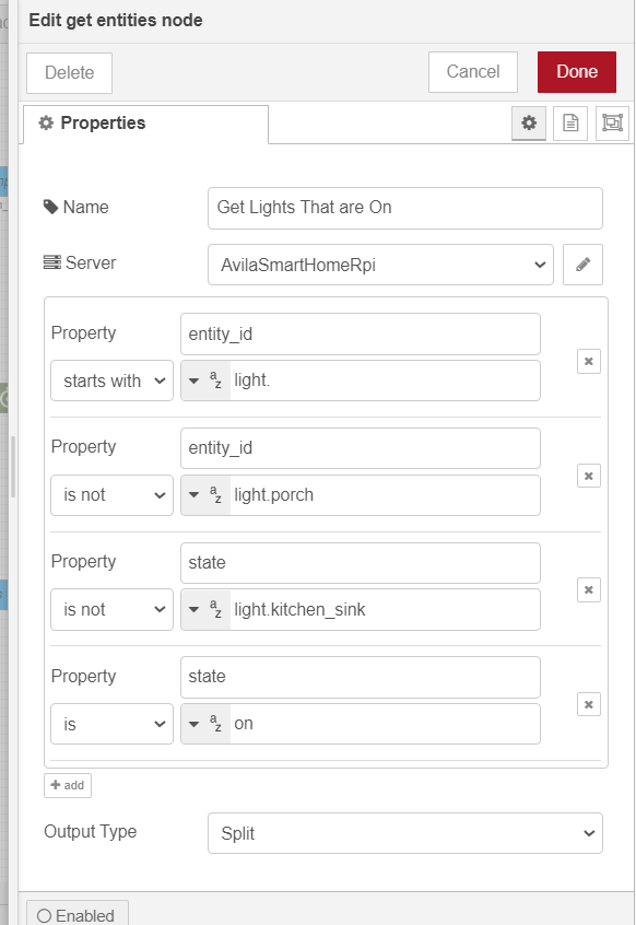 Pass Entity ID Through To Call Service Node RED Home Assistant