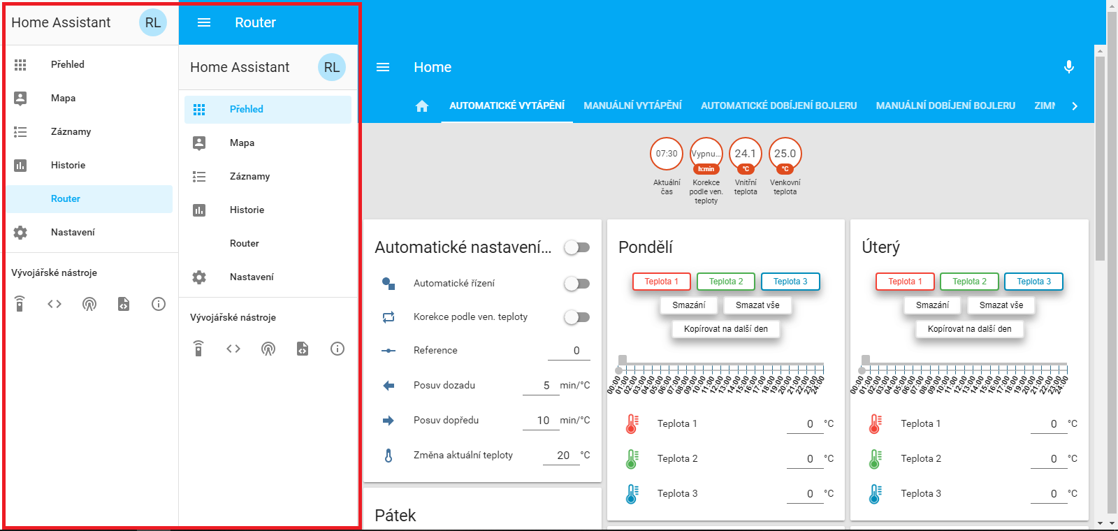 Two Menu In Side Panel Use Panel Iframe Configuration Home