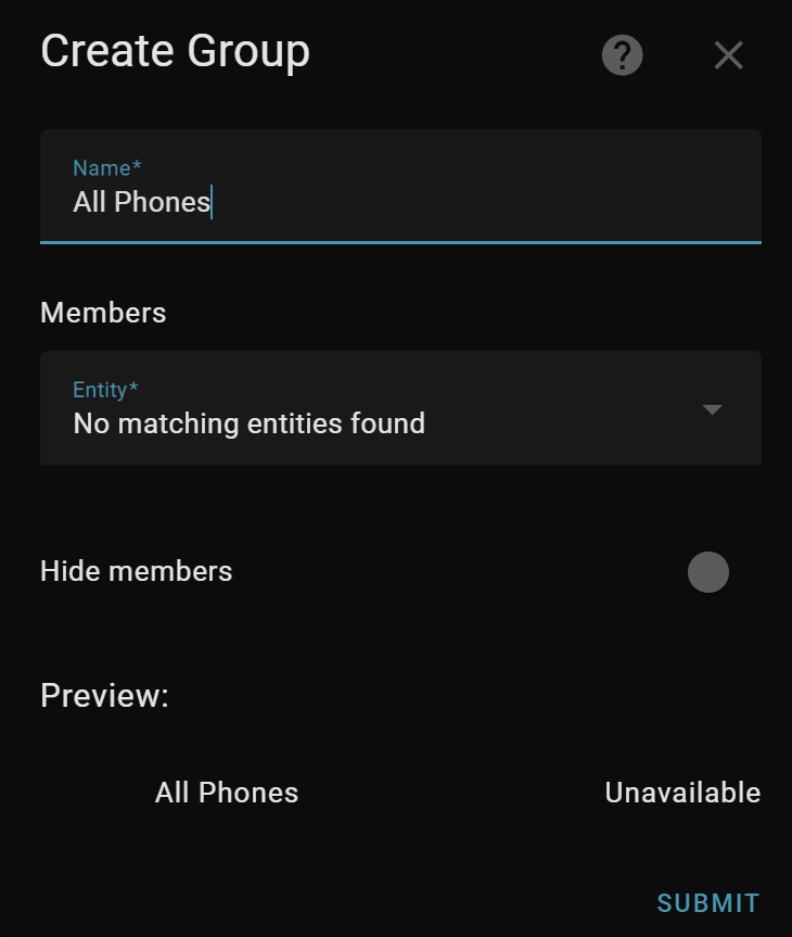 Notify Groups Creation Configuration Via UI As CreatingNotify Groups