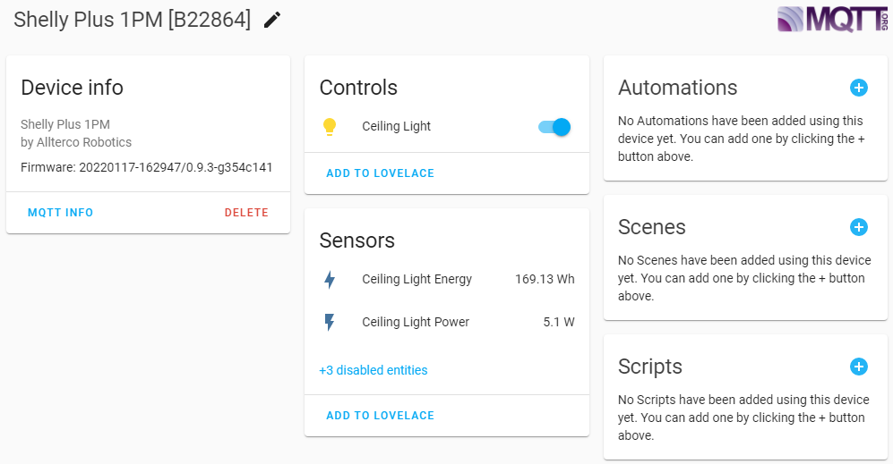 Shellies Discovery Gen2 Script Share Your Projects Home Assistant