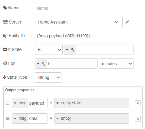 Node RED Variable Entity Node RED Home Assistant Community