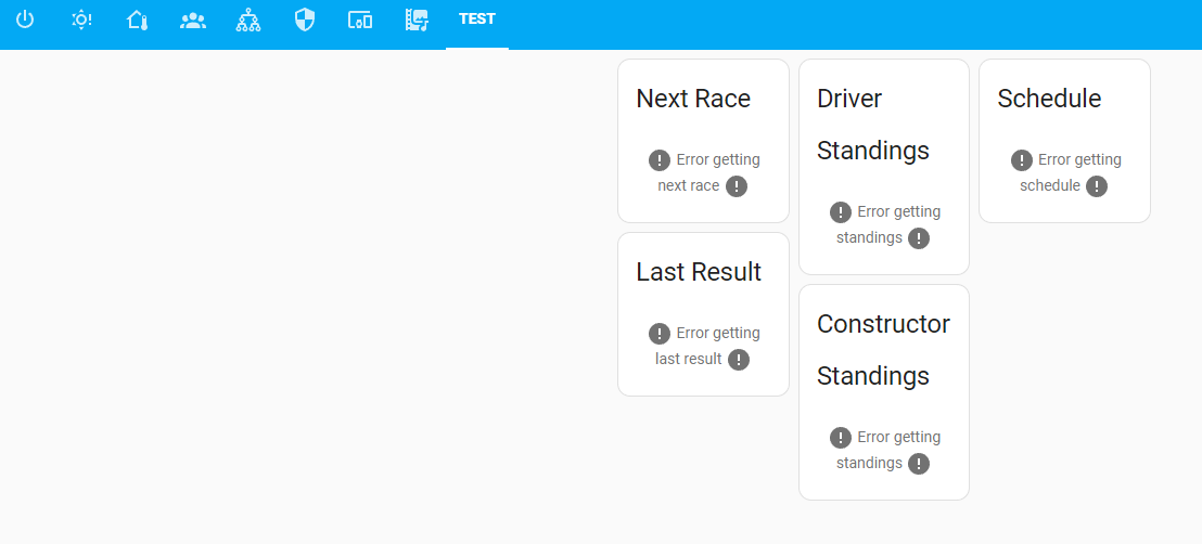 Formula One Card Share Your Projects Home Assistant Community