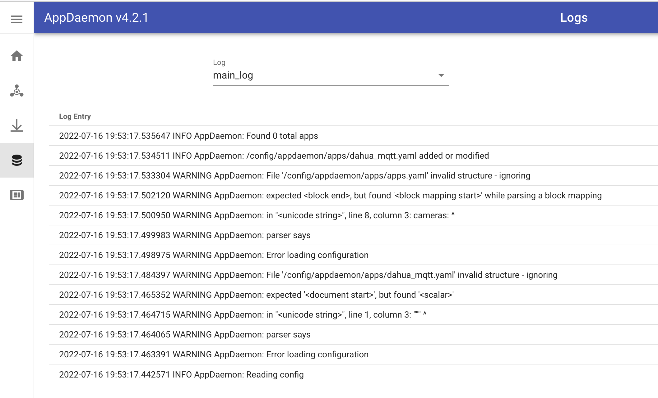 Dahua IPC To MQTT App AppDaemon Home Assistant Community