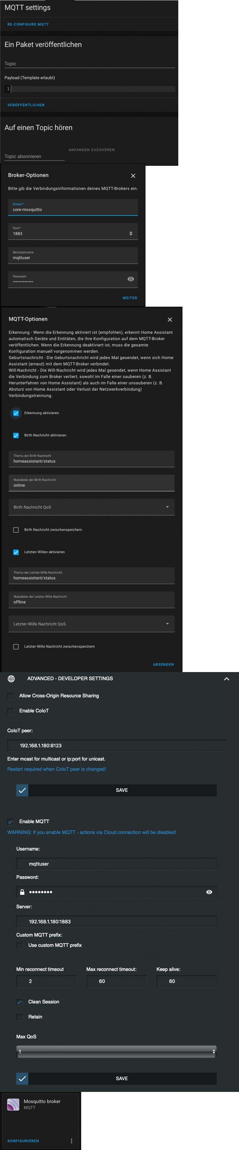 MQTT Integration Discovery Not Working Configuration Home Assistant