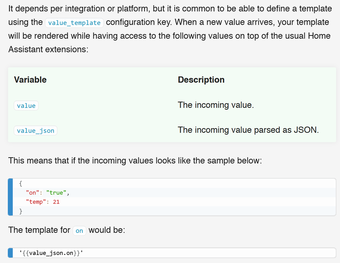MQTT Value Template And Value Json Understanding Configuration Home
