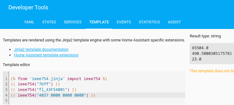 Commandline Sensor Json Value In Ieee To Decimal