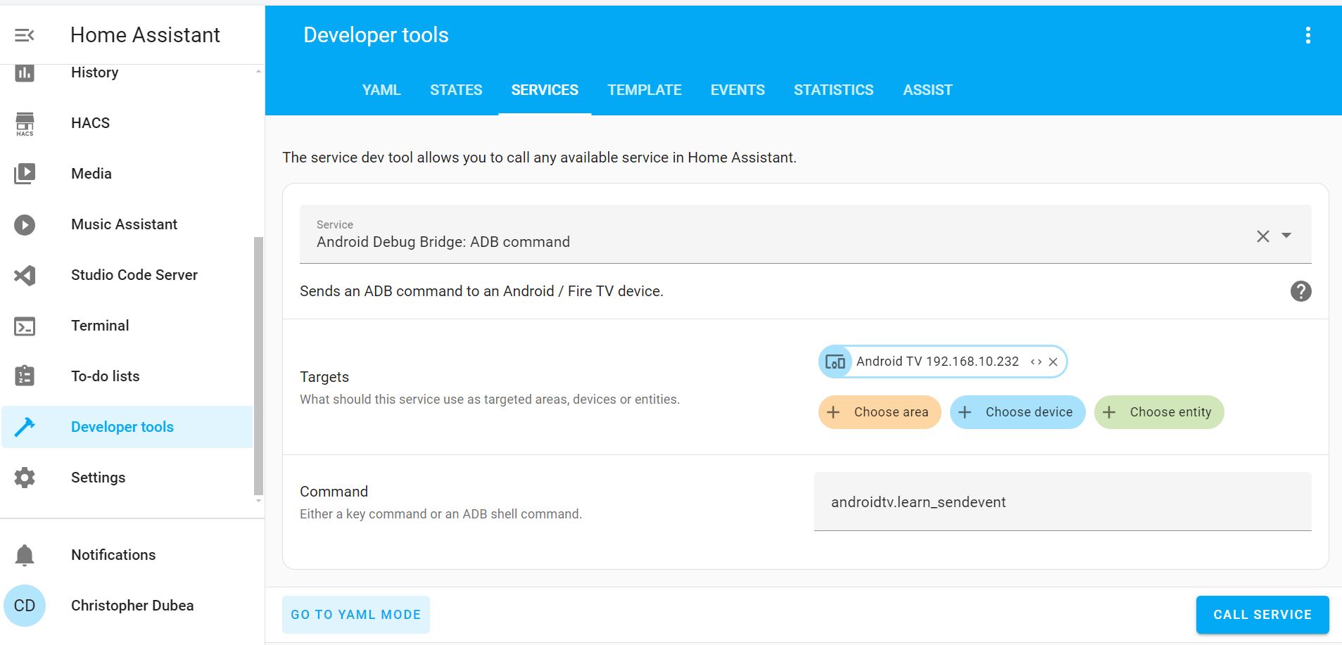 AndroidTV ADB Configuration Home Assistant Community