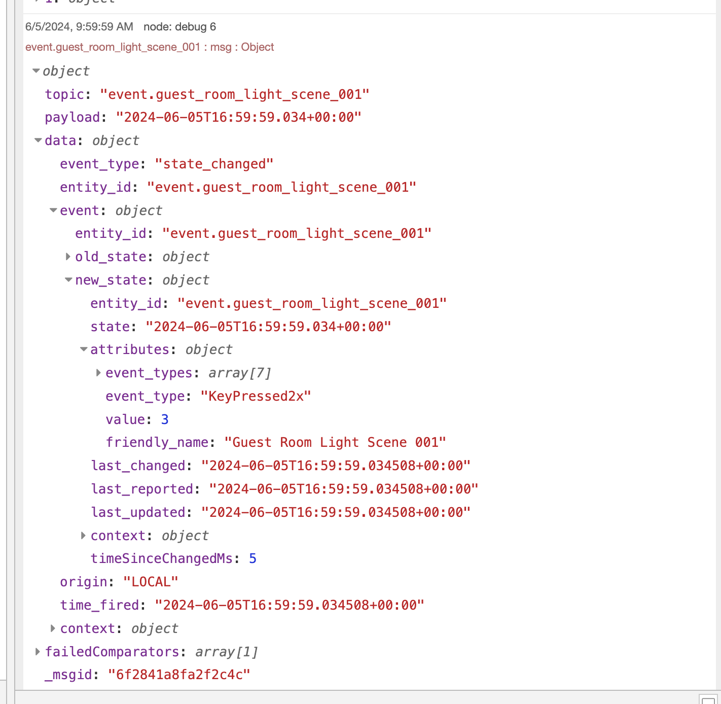 Debugging My First Node Red Flow Node RED Home Assistant Community