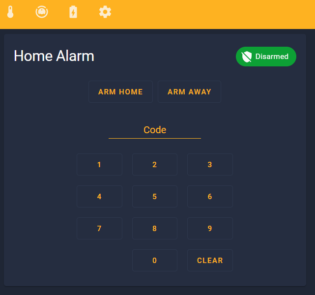 Alarm Panel Icon Disappears Frontend Home Assistant Community