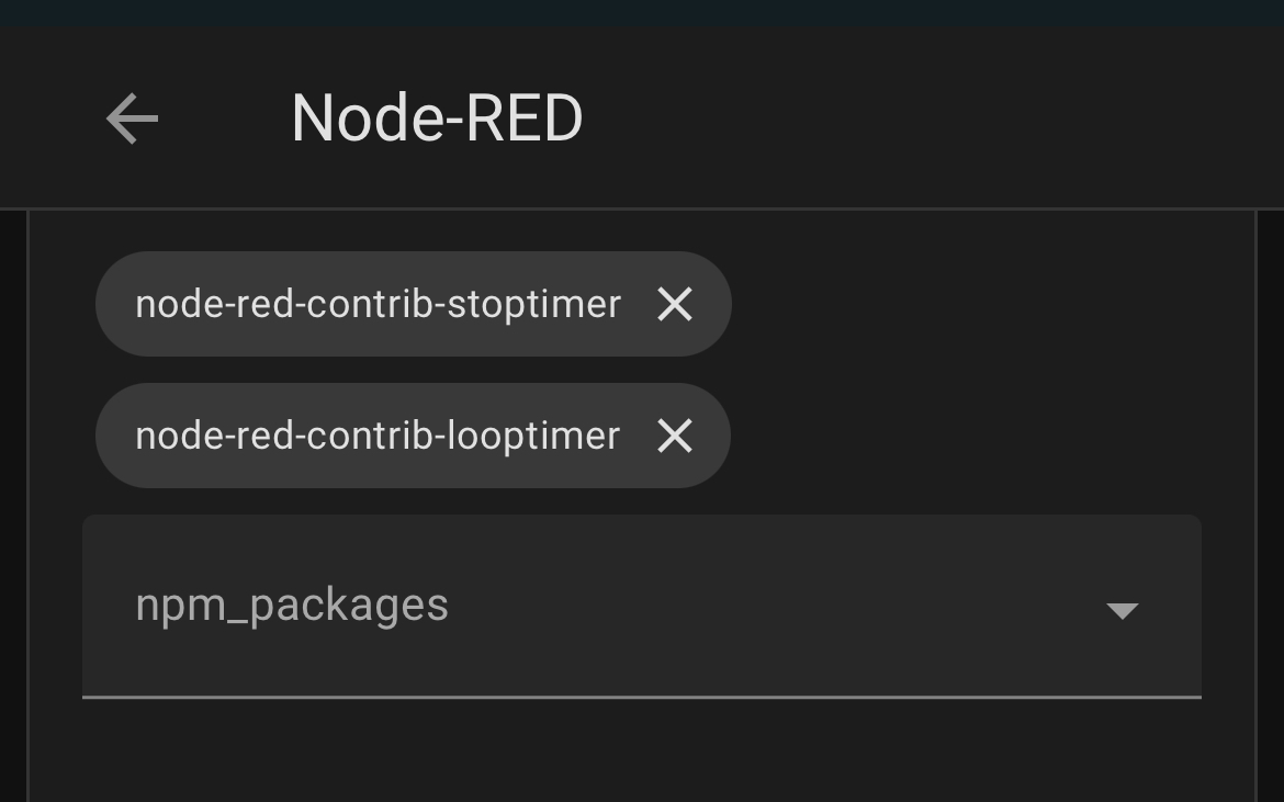NodeRed Integration Not Starting Aarch64 12 0 1 Does Not Exist Node