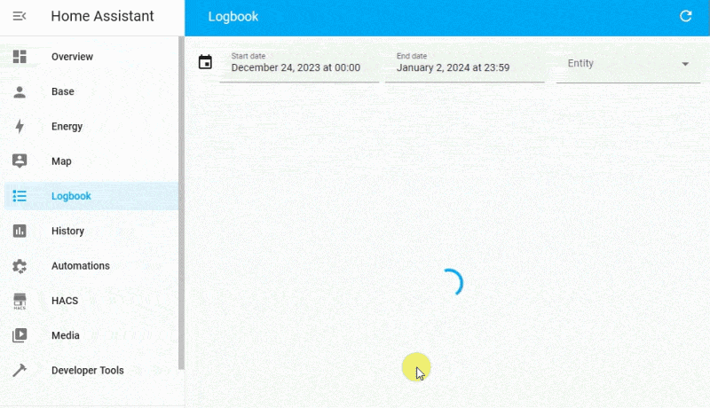 Logbook Slow On Initial Query And Then Fast Configuration Home