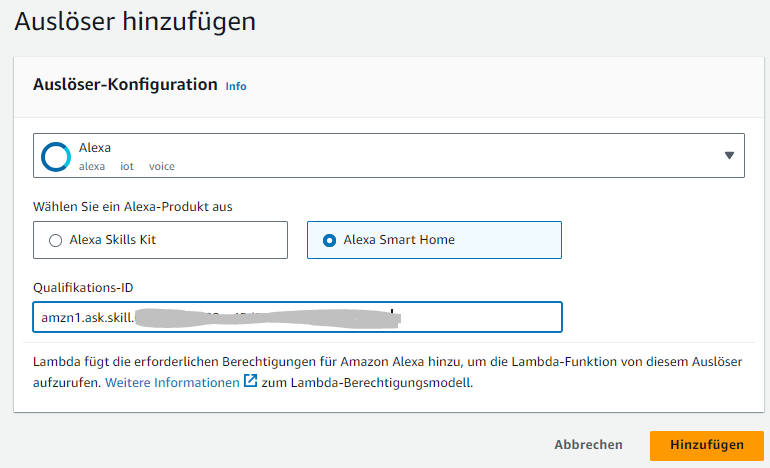 Addon Ha Skill An Addon To Setup Alexa Smart Home Integration