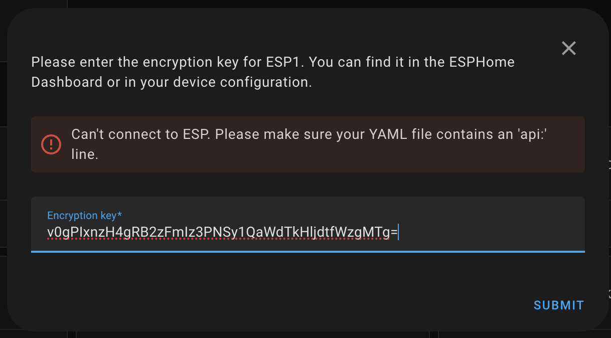 Adding ESPresense Flashed ESP WROOM 32 ESP32 To HA ESPHome Home