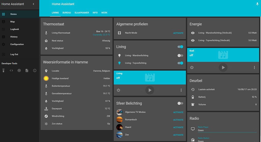 Dark Cyan Theme - Themes - Home Assistant Community