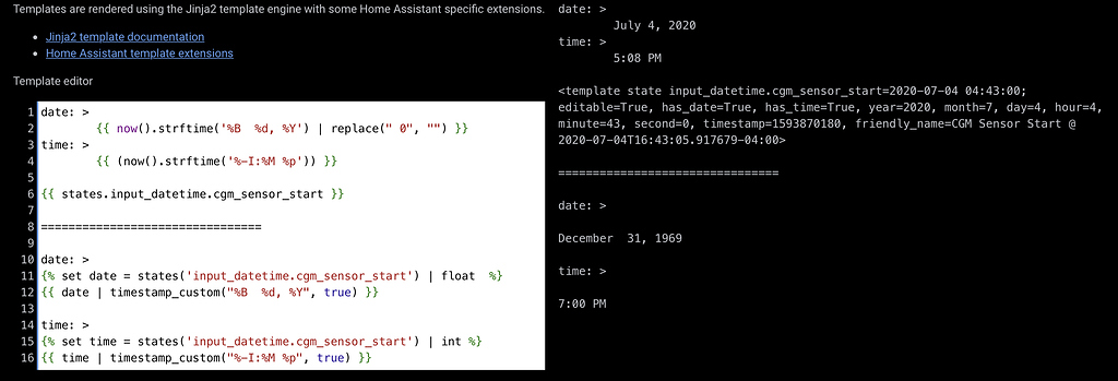 Trying to setup a simple date time input/output format - getting random date and time ...