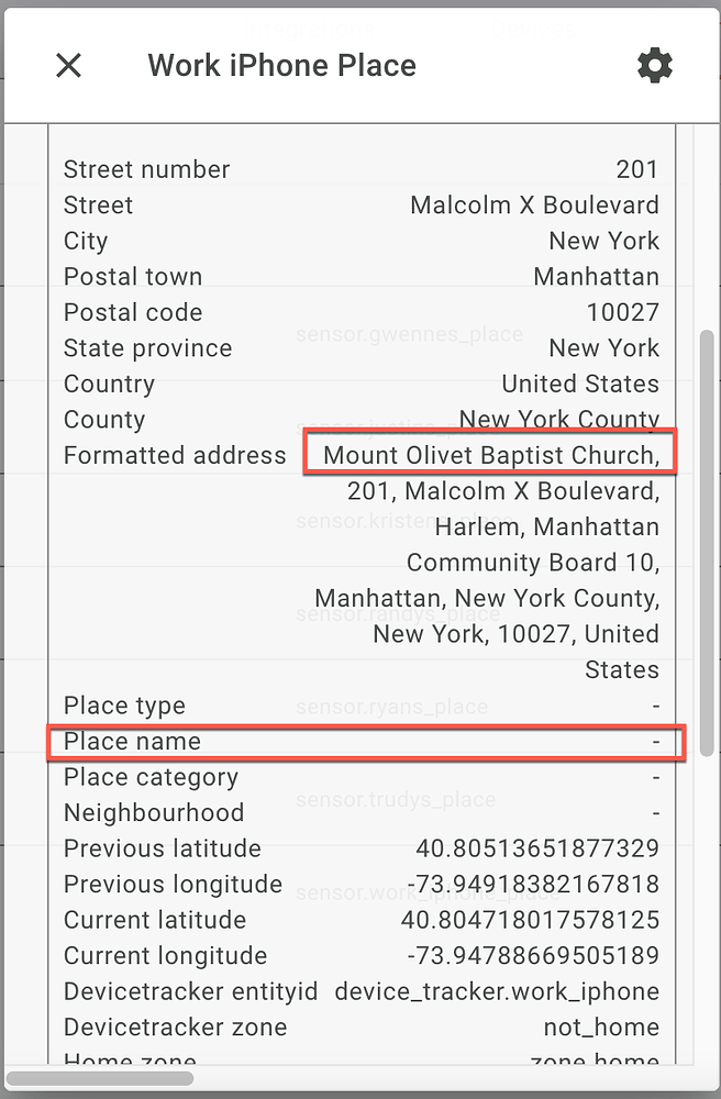Reverse Geocode Sensor ("Places") using OpenStreetMap - custom component - Third party ...