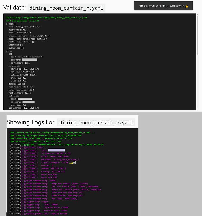 Nodes created from ESPHome not showing a entities in Home Assist ...