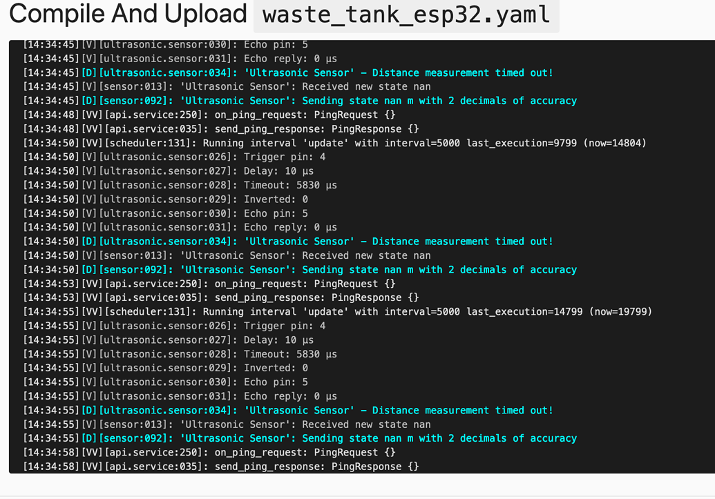 Ultrasonic UART sensor - Page 2 - ESPHome - Home Assistant Community