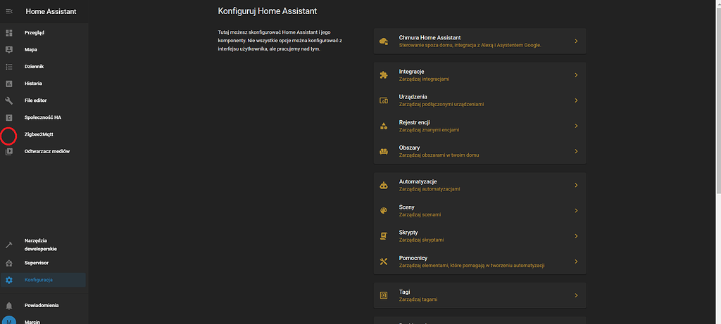 Missing icon in menu bar HA - Configuration - Home Assistant Community