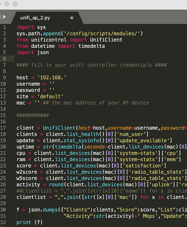 Monitoring your Unifi AP - Share your Projects! - Home Assistant Community
