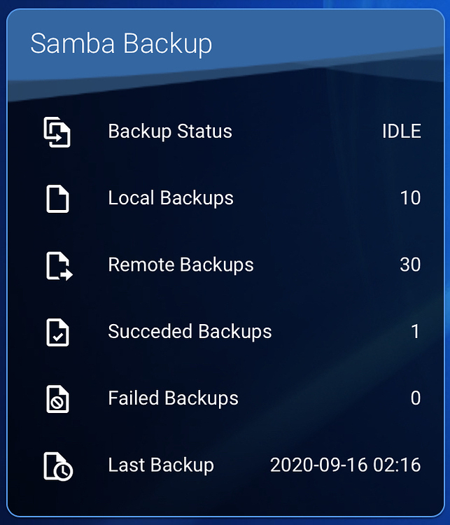 Samba Backup: Create and store backups on a Samba share - Page 5 ...