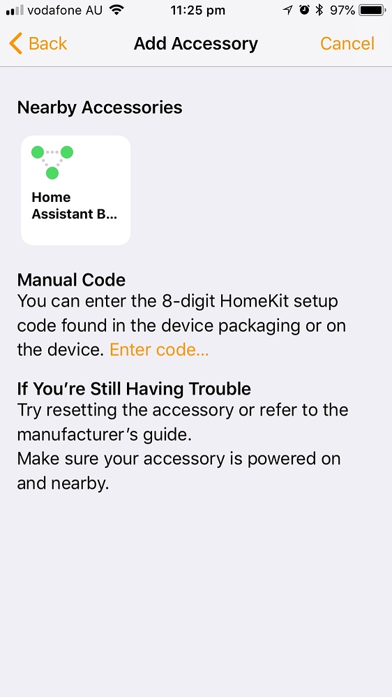 Homebridge To Native Homekit Issues Home Assistant Os Home
