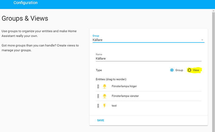 Groups And Views Configuration Home Assistant Community