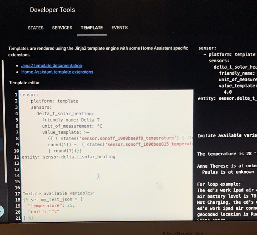 A subtraction of 2 sensor values in a Lovelace Gauge card - Frontend ...