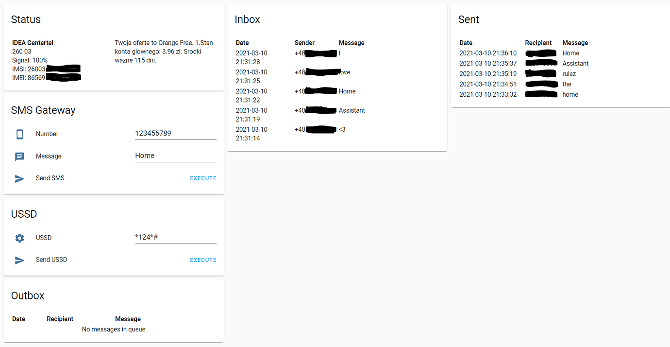 SMS Gateway - Share your Projects! - Home Assistant Community