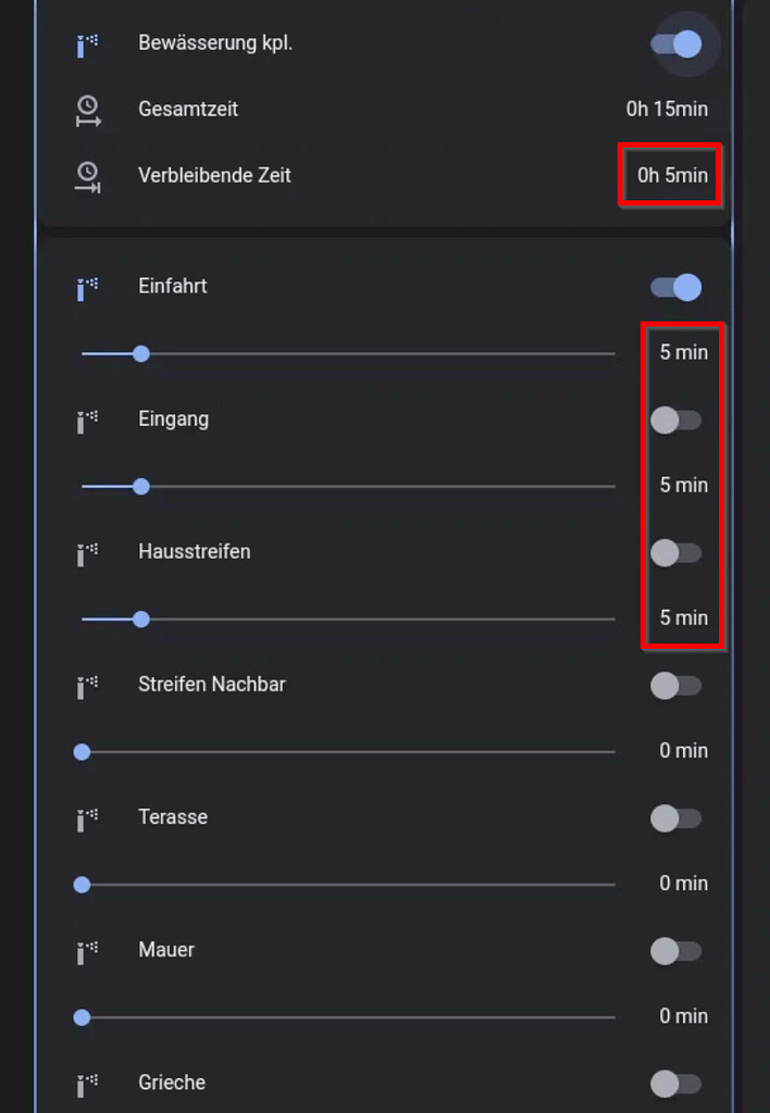 Time remaining several input_numbers not working - Configuration - Home Assistant Community