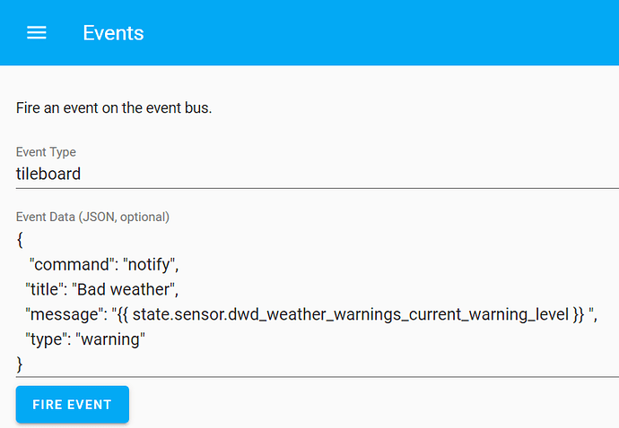 Add Sensor Value To Notification Message Dashboards And Frontend Home