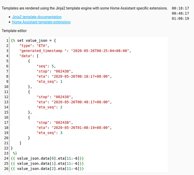Please help to get the sensors values from the API - Configuration ...